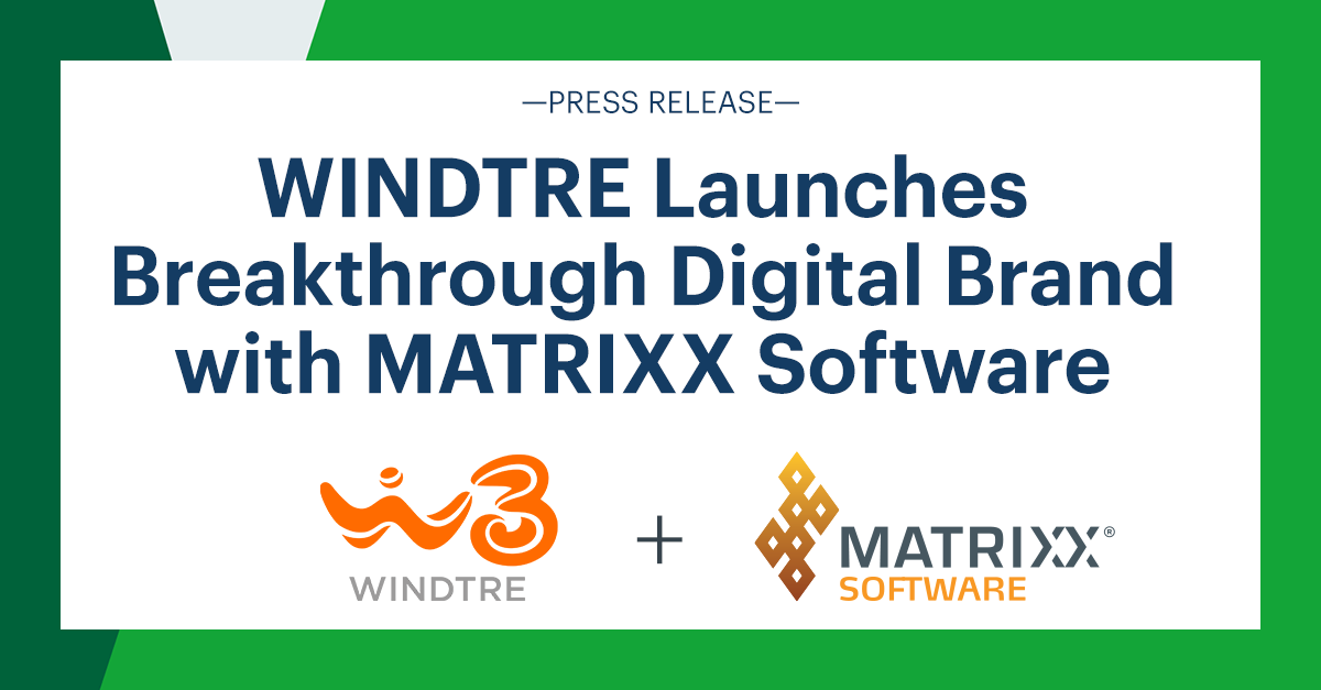 WINDTRE Launches Breakthrough Digital Brand with MATRIXX Software | MATRIXX Software